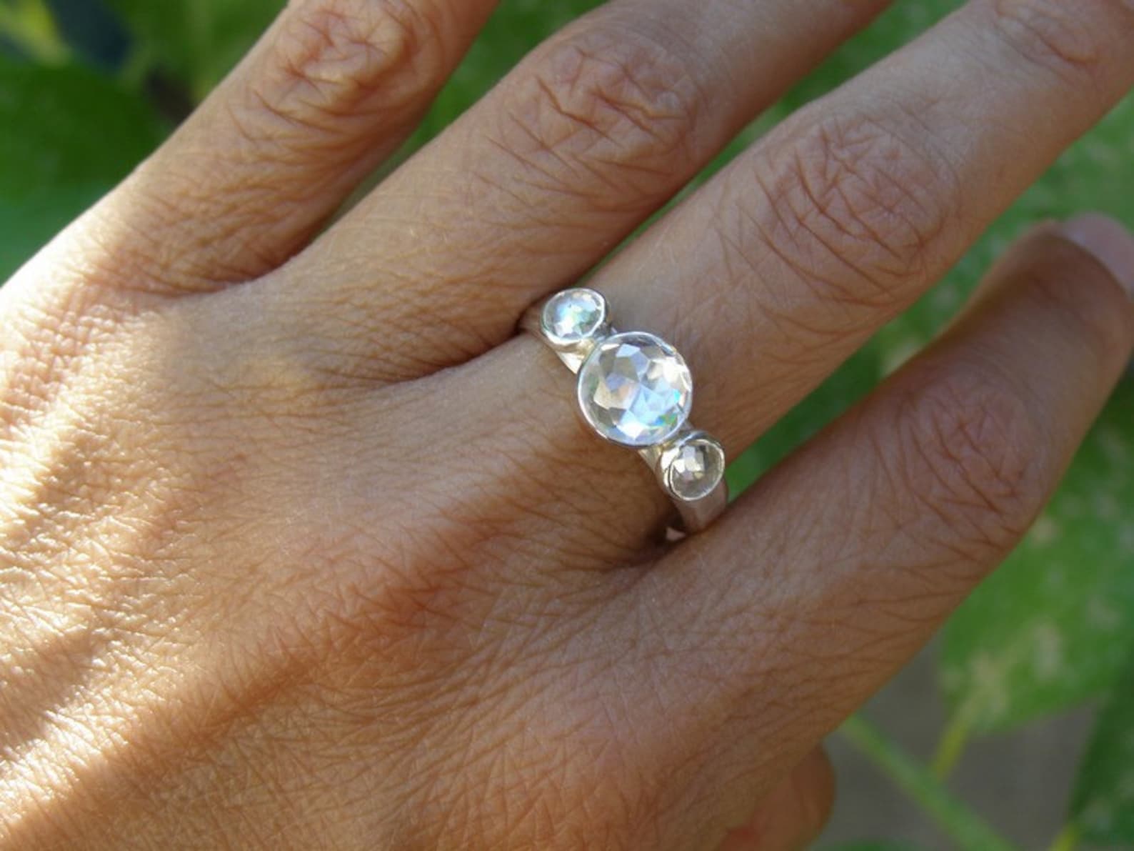 Promise Handmade Ring Silver Sterling Stackable Anniversary - Etsy