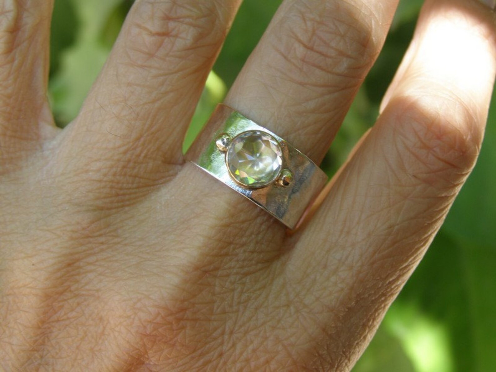 Bezel Cluster Ring Bezel Ring Dainty Ring Minimalist Ring - Etsy