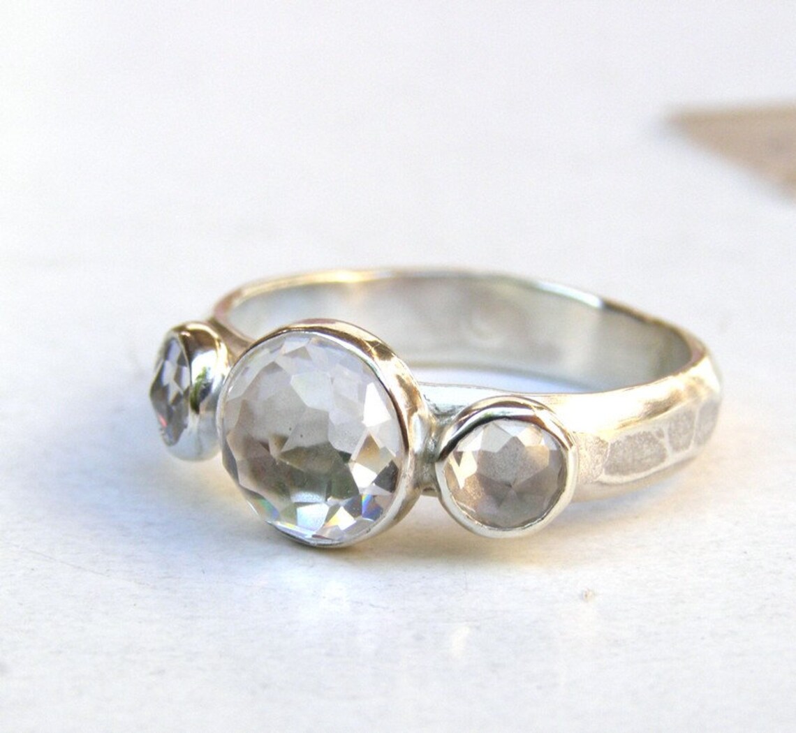 Promise Handmade Ring Silver Sterling Stackable Anniversary - Etsy