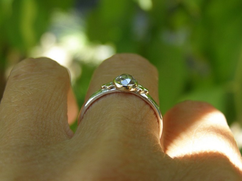 Solitaire ring Wedding & Engagement ring Bridal sets | Etsy