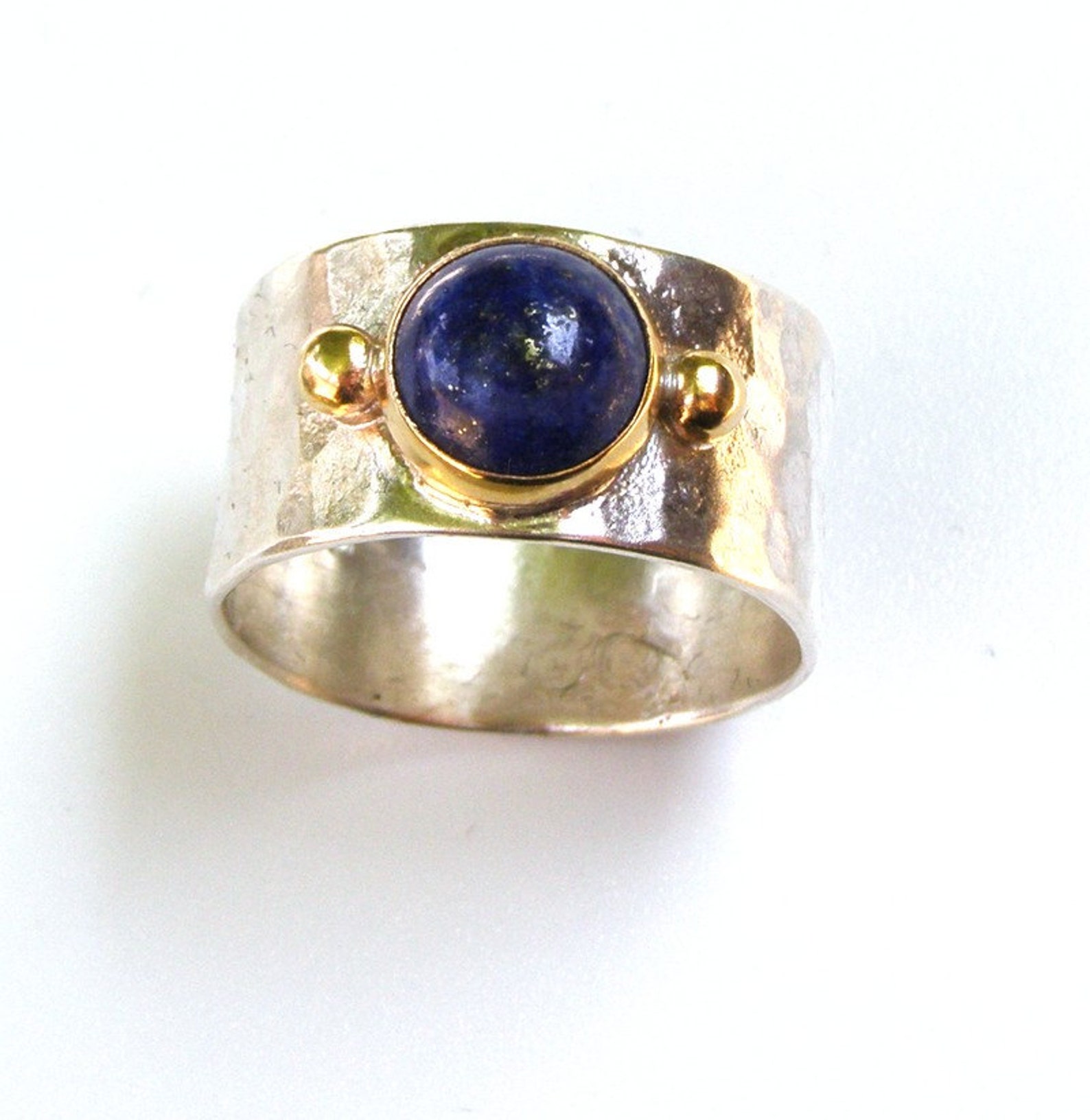 Lapis Lazuli Ring ,blue Statement Ring for Her, Gemstone Lapis Ring - Etsy