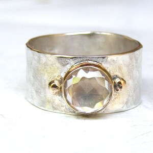 Bezel Cluster Ring, Bezel Ring, Dainty Ring, Minimalist Ring, Rose and ...