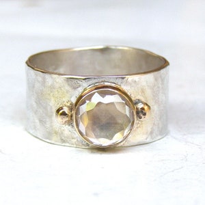 Bezel Cluster Ring, Bezel Ring, Dainty Ring, Minimalist Ring, Rose and ...