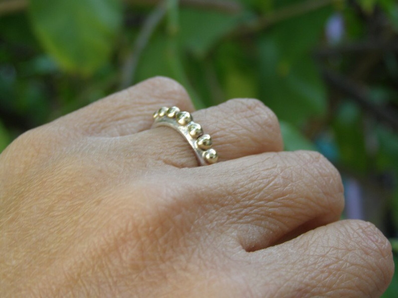 Wedding Bands 14k Solid Gold Stacking Ring Silver Sterling | Etsy