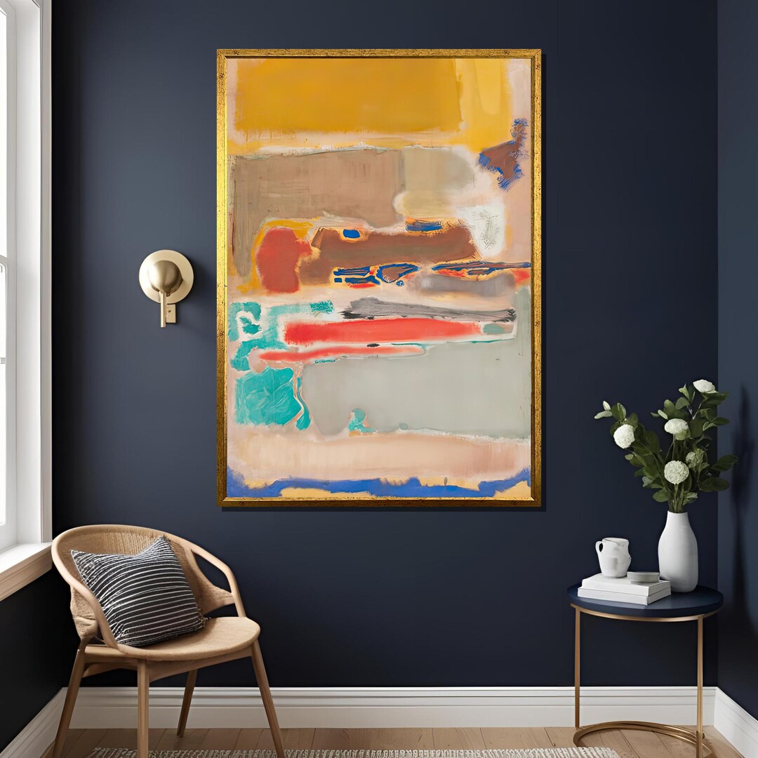 Mark Rothko Multiform 1948 Abstract Art Print Modern Minimalist Wall ...