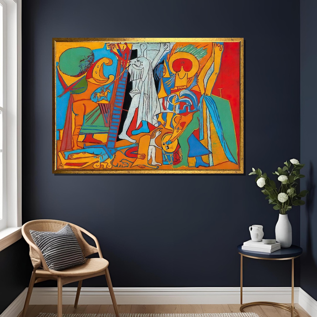 Crucifixion 1930 by Pablo Picasso Print, Abstract Religious Art, Modern ...