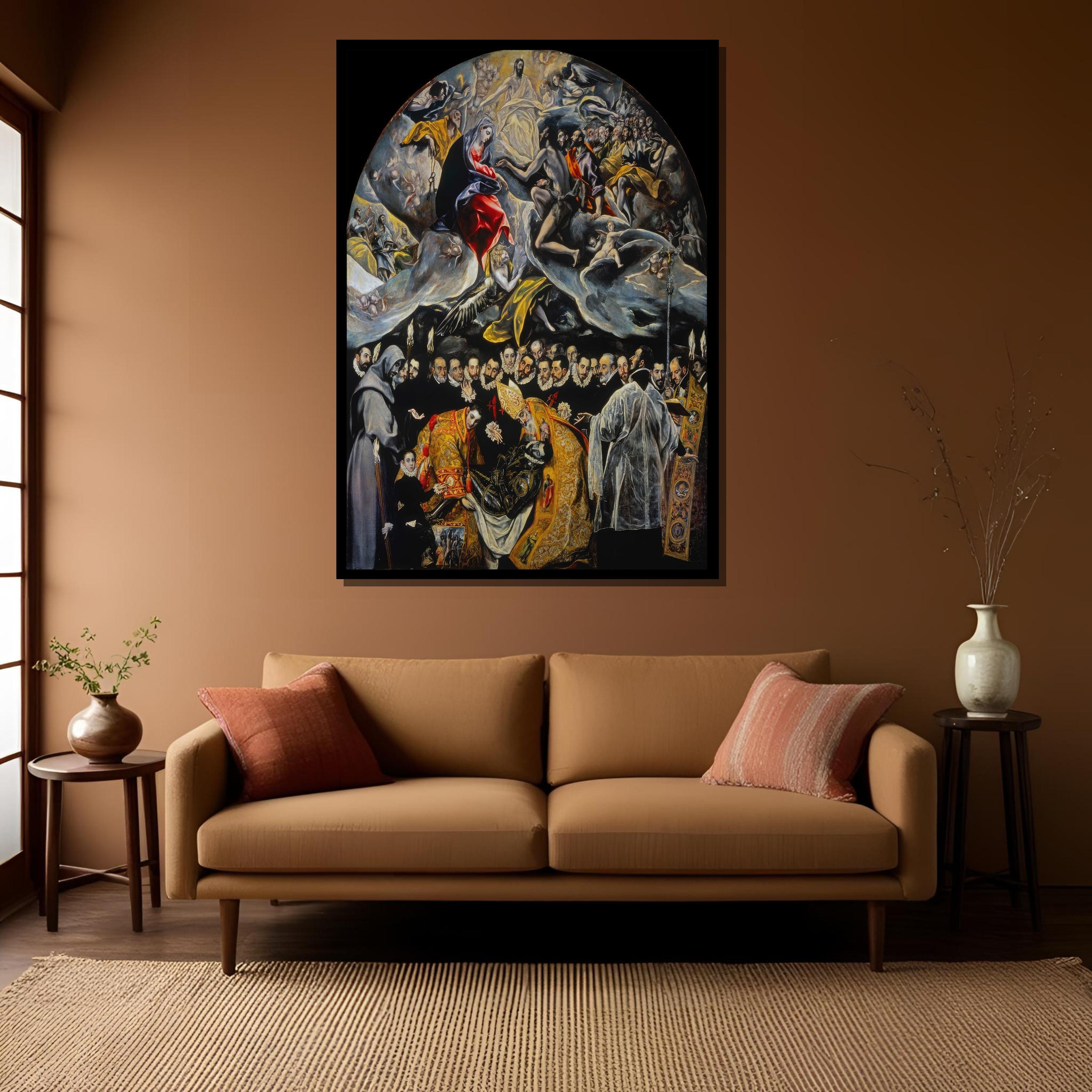 El Greco Print - Burial of the Count of Orgaz, Spanish Renaissance Art ...