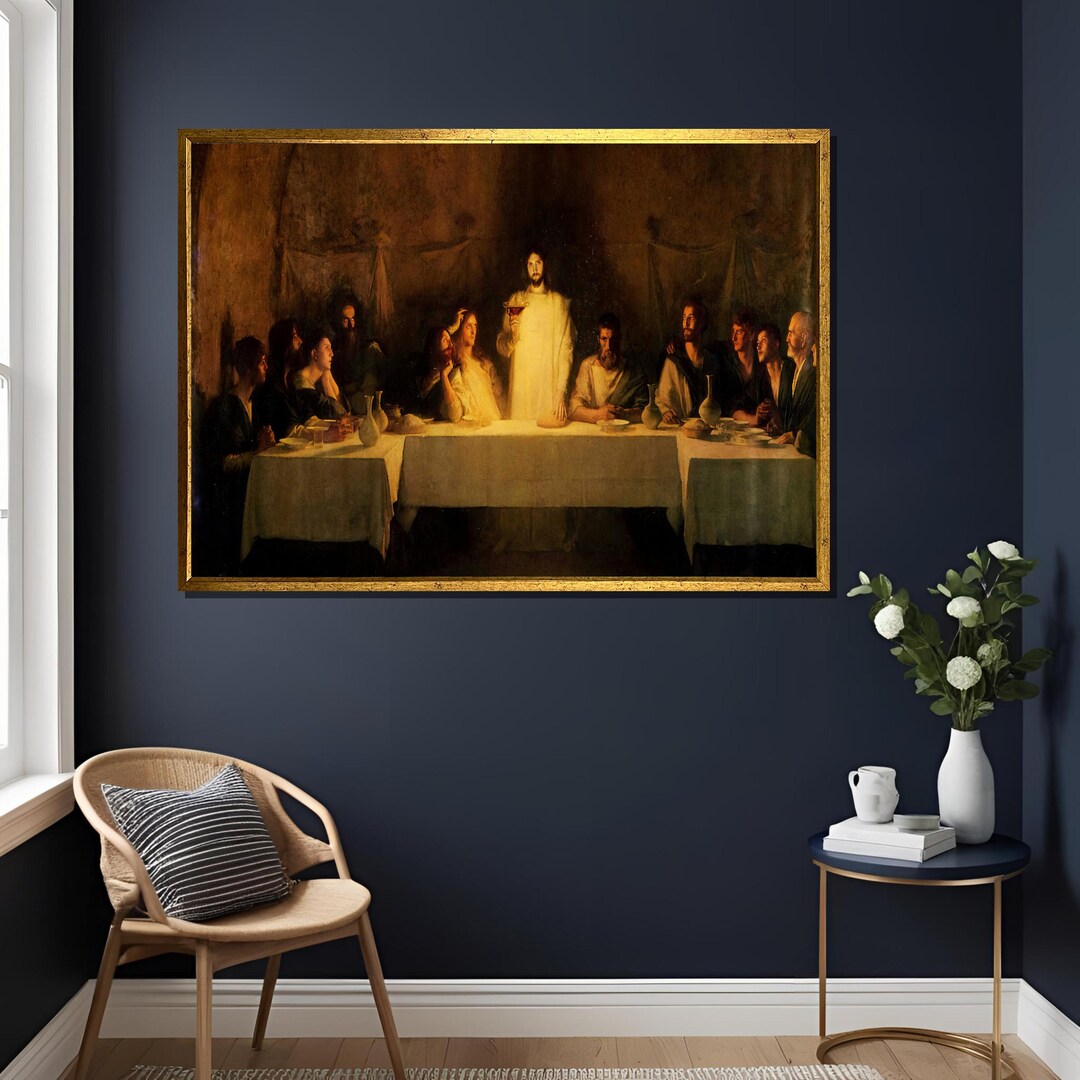 The Last Supper Canvas Print | Pascal Dagnan-bouveret, Renaissance Art ...
