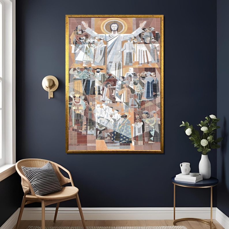 Notre Dame Touchdown Jesus Canvas Print – College Football Art - Etsy