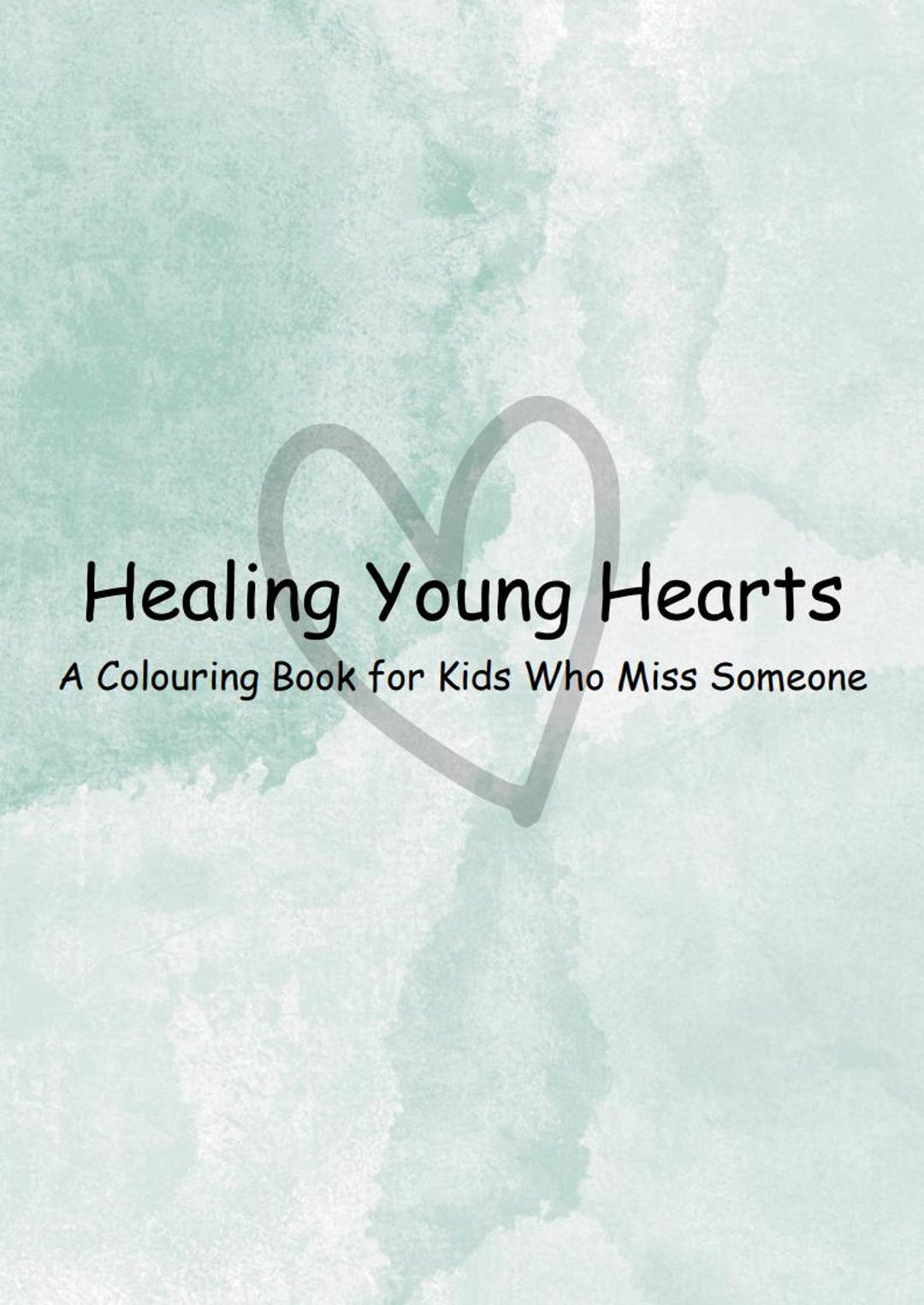 Kids’ Grief Coloring Book • Loss of Parent/pet • 10 Pages • Emotions ...