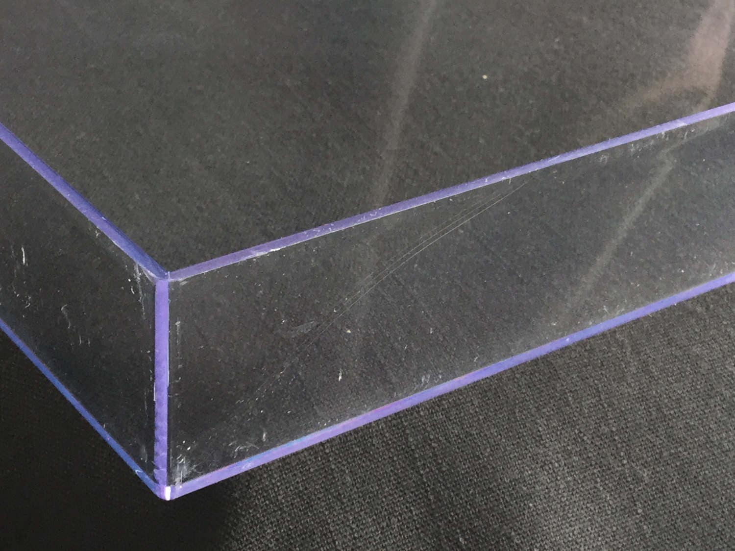 Clear Tray For Marbling