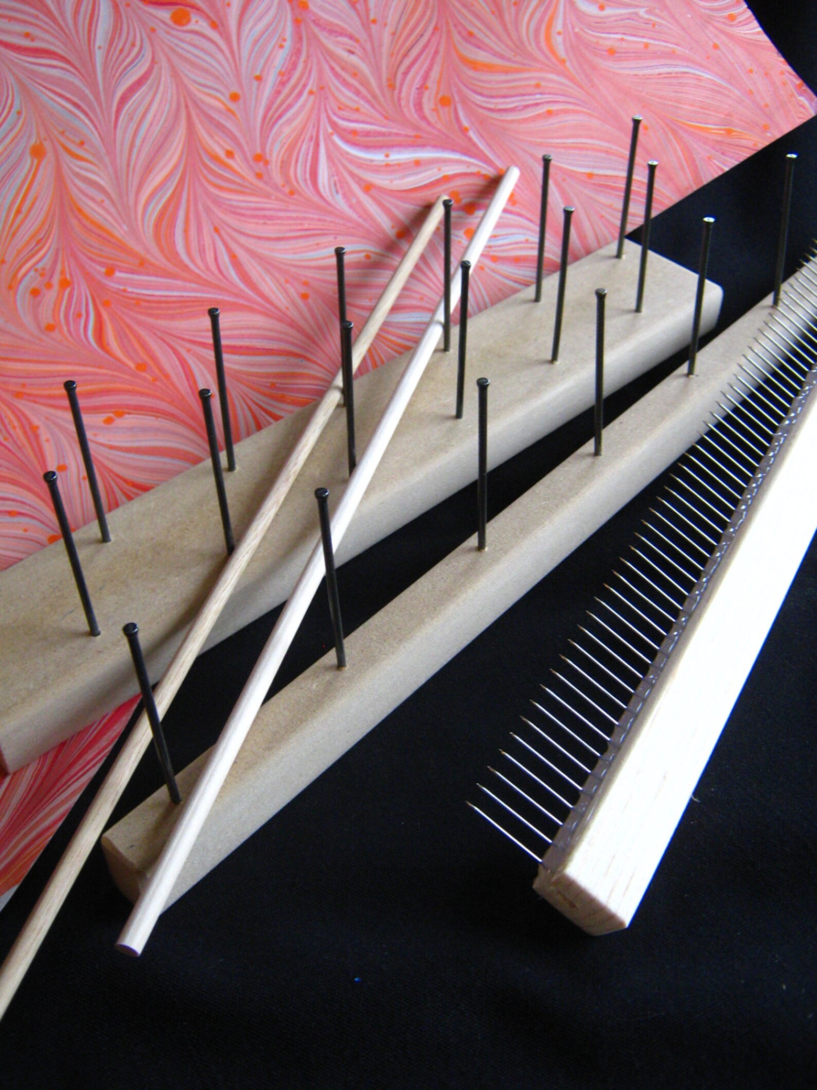 Marbling Tool Set Rake Comb Double Rake for Paper Fabric Tools - Etsy ...