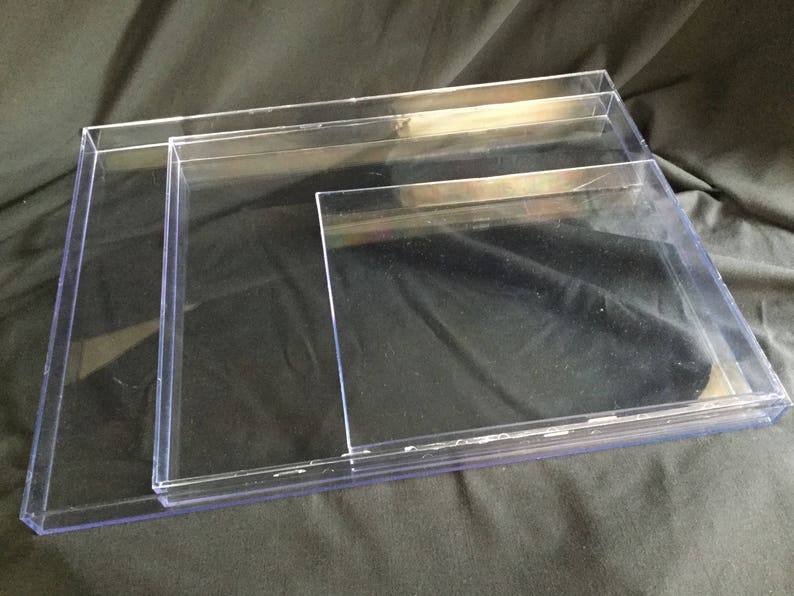 18 X 24" Clear Acrylic Plastic Marbling Tray - Etsy