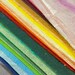 Ultimate Rainbow Set 36 Sheets Unryu Mulberry Tissue Paper 8.5 X 11 - Etsy