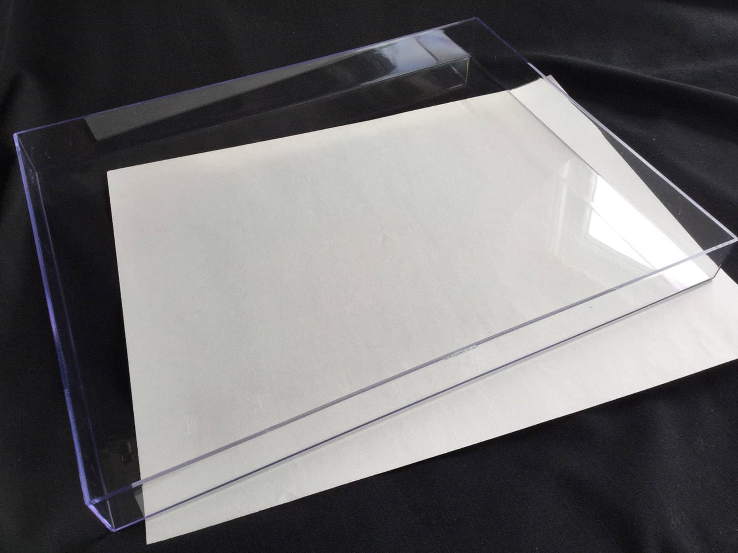 Clear Tray For Marbling