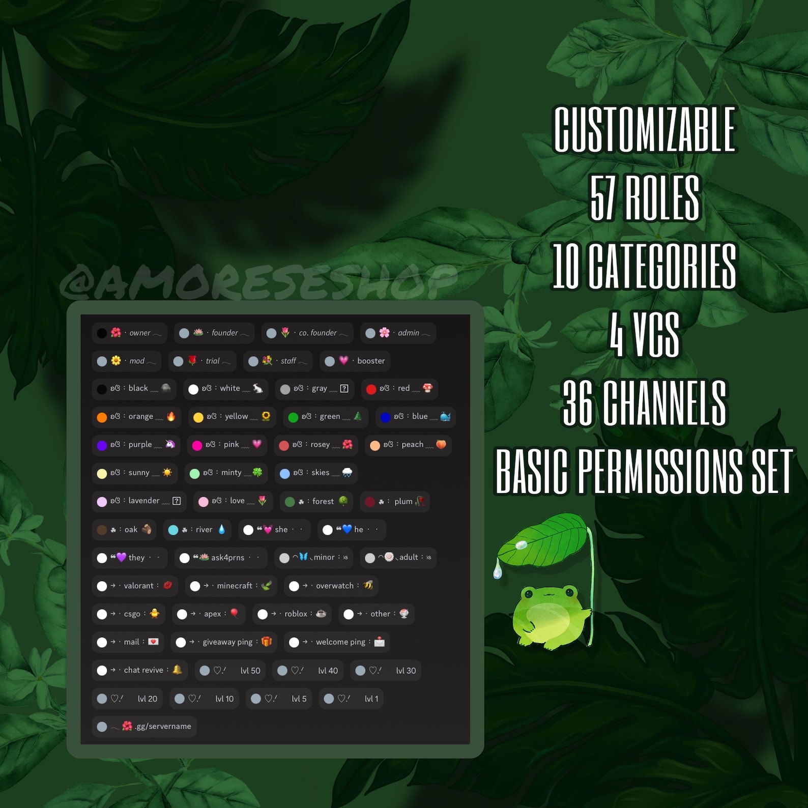Forest Theme Discord Server Template - Etsy