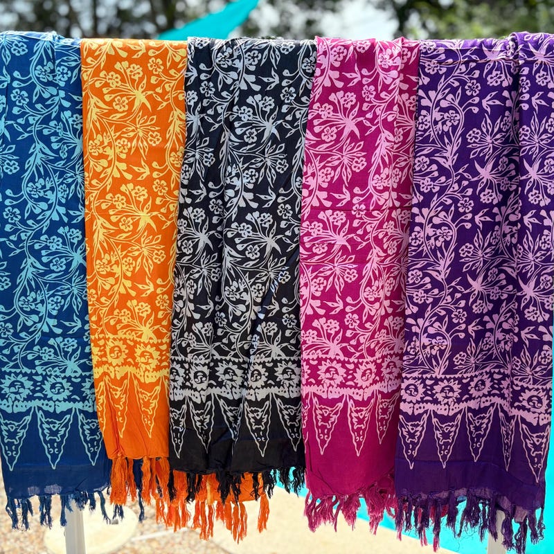Batik Sarong - Etsy