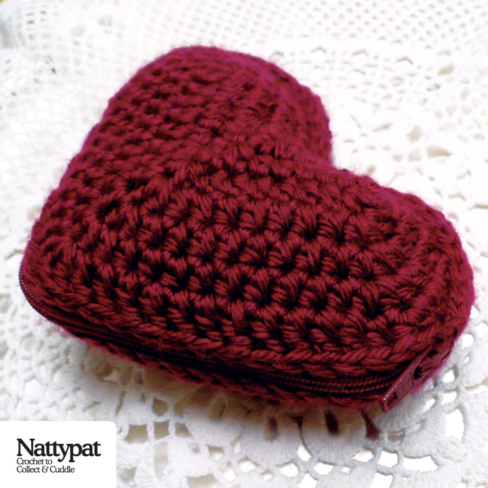Sweetheart Coinpurse Crochet Pattern - Etsy