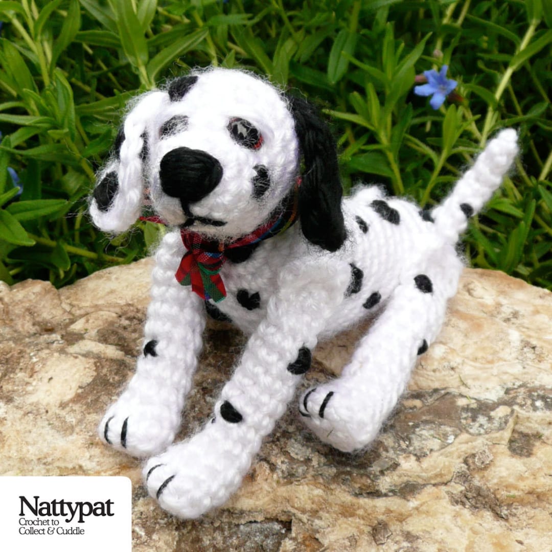 Dottie the Dalmatian Crochet Pattern - Etsy