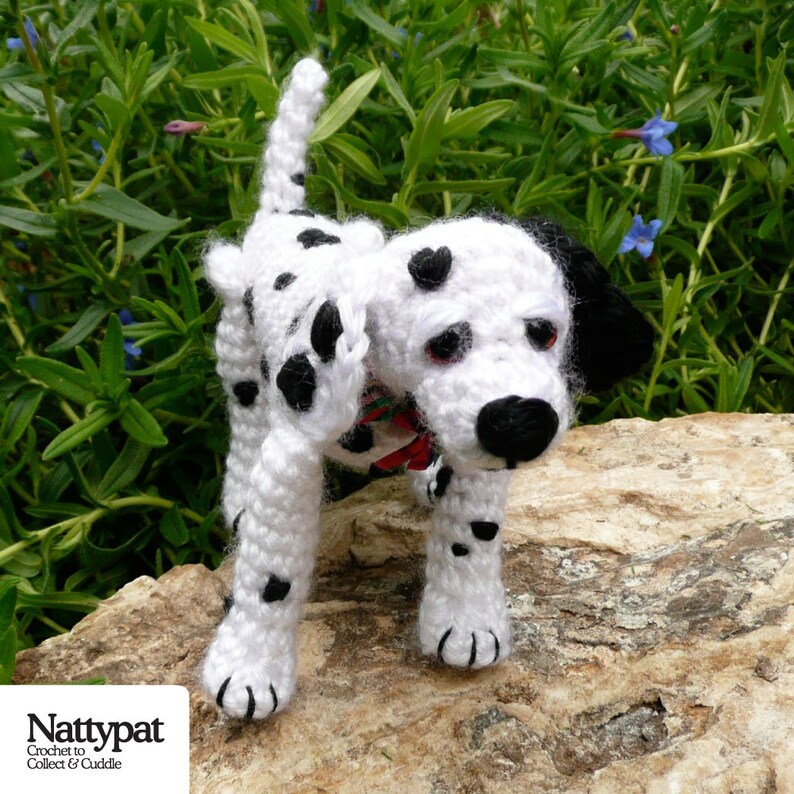 Dottie the Dalmatian Crochet Pattern - Etsy
