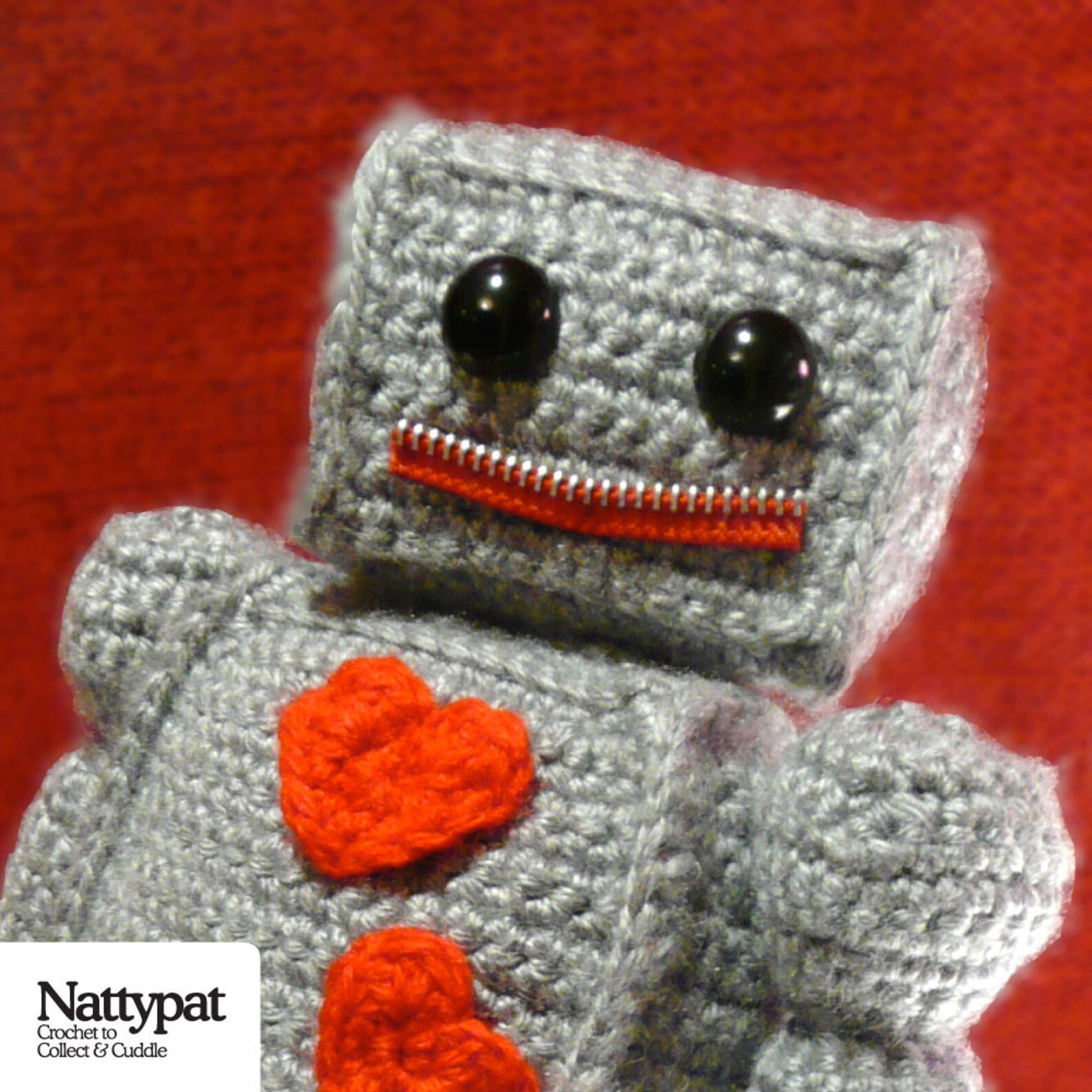 The Lovebot Crochet Pattern - Etsy