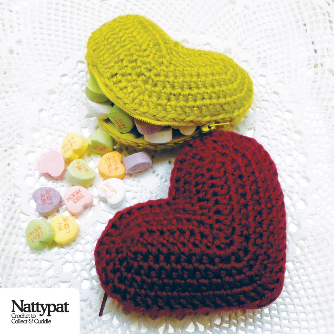 Sweetheart Coinpurse Crochet Pattern - Etsy