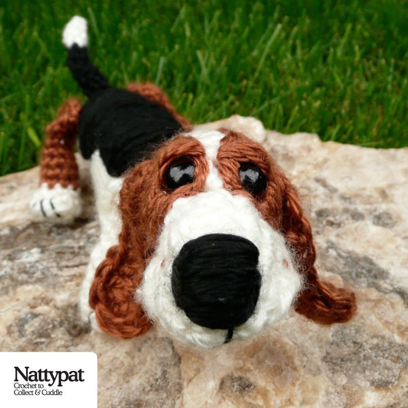 Bassett Hound Crochet Pattern - Etsy