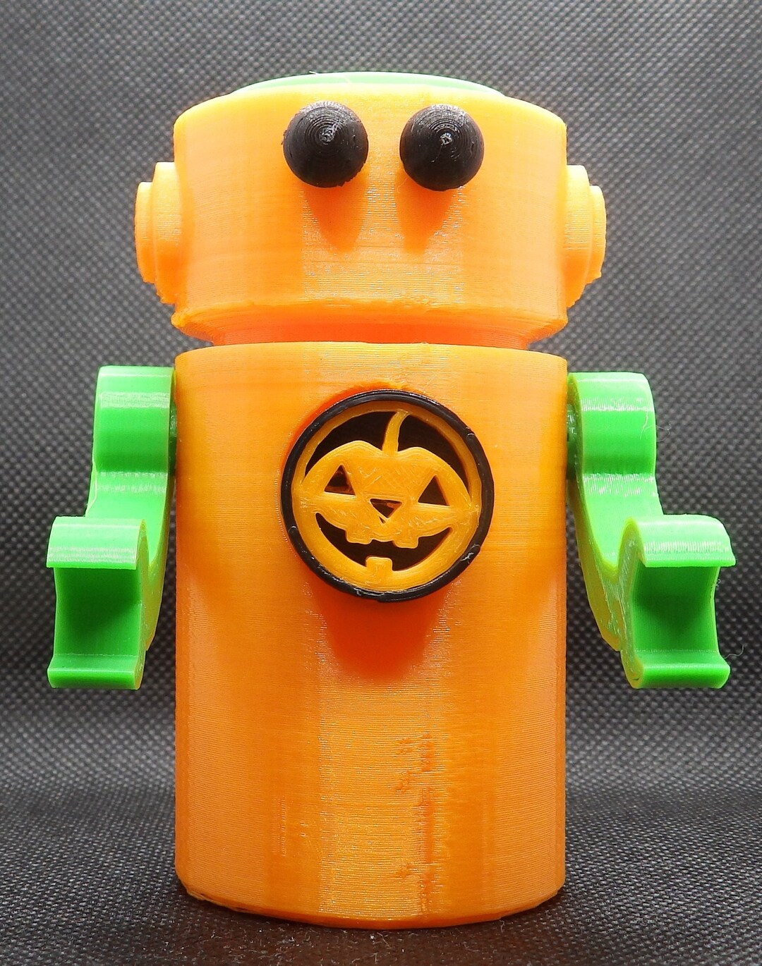 Halloween Robot Sculpture Art Toy. Spooky Decor for Trick or Treat ...