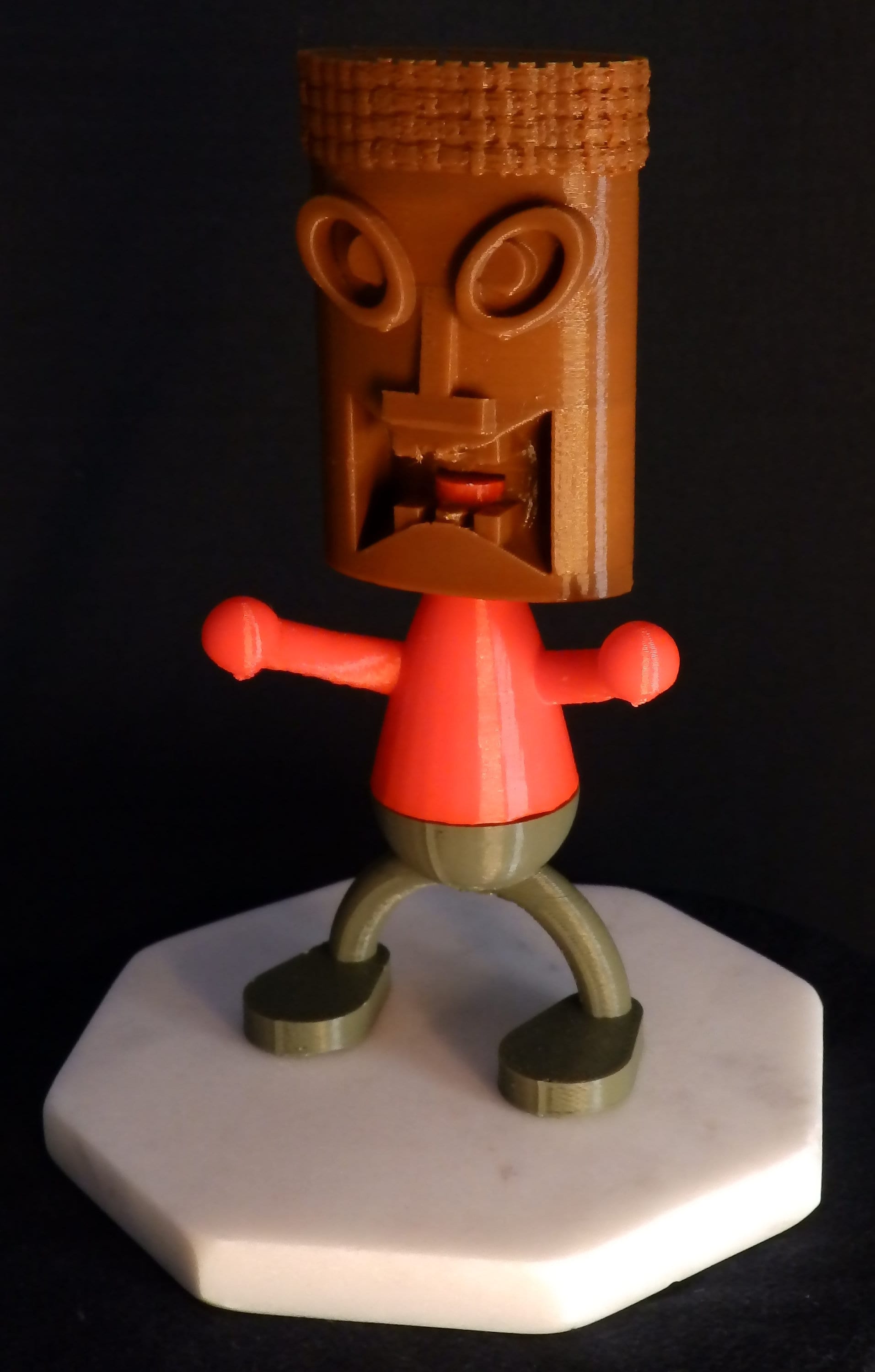 Tiki Figure. Art Toy Sculpture. Tropical Totem Idol. - Etsy