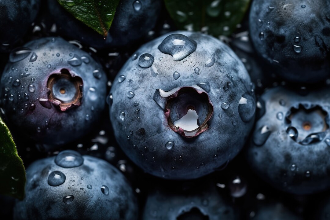 Blueberries Print, Blueberry Printable Wall Art, Blue Fruit Photography ...