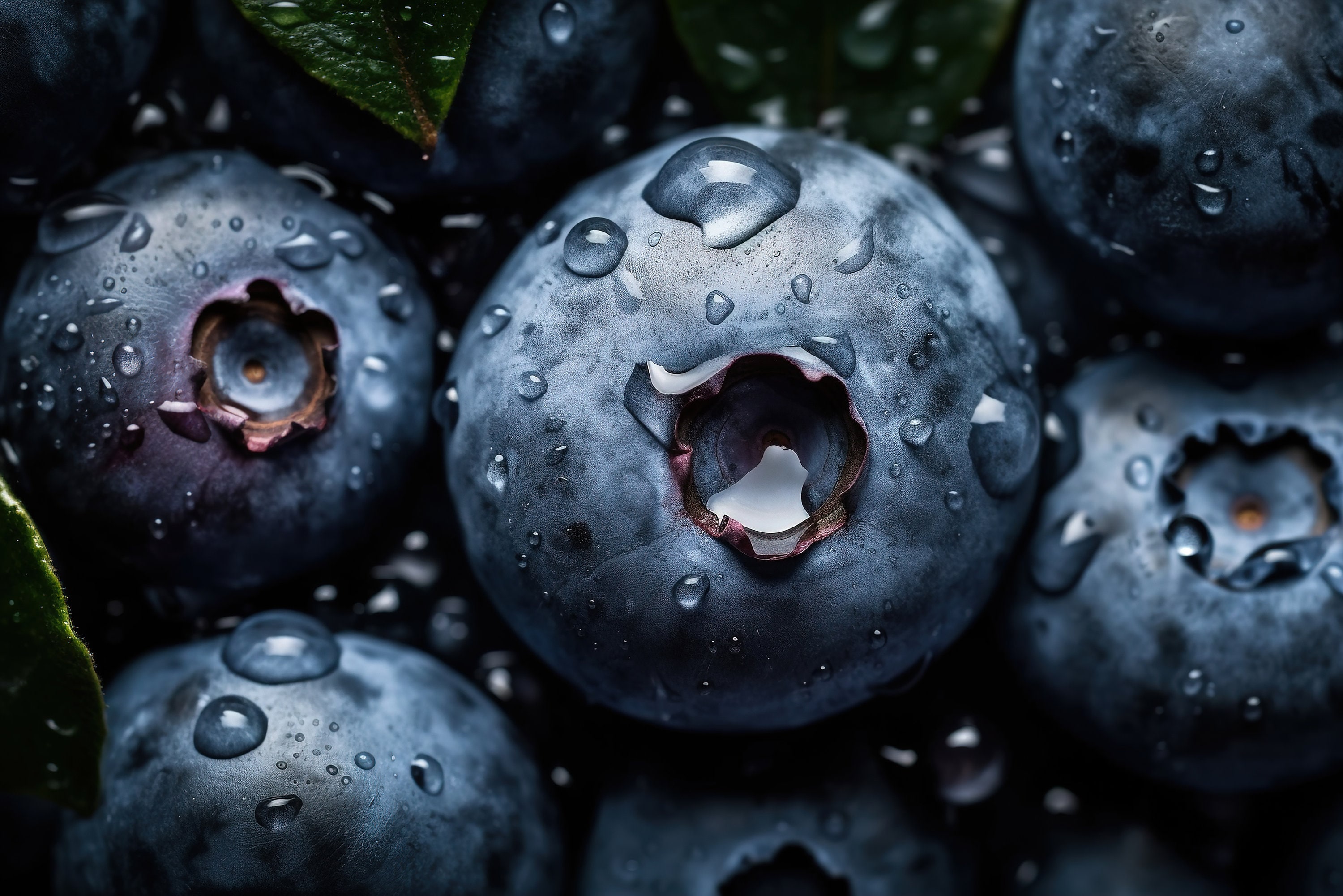 Blueberries Print, Blueberry Printable Wall Art, Blue Fruit Photography ...