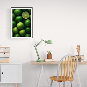 Fresh Lime Print: Kitchen Wall Art (digital Download) - Etsy