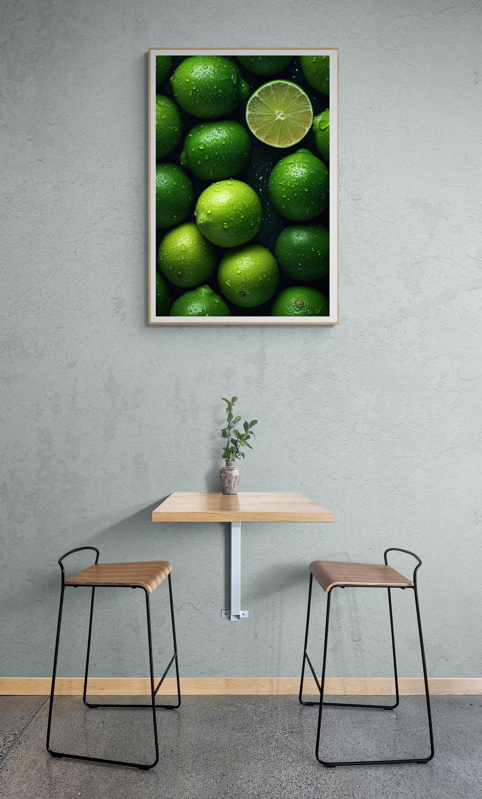 Fresh Lime Print: Kitchen Wall Art (digital Download) - Etsy