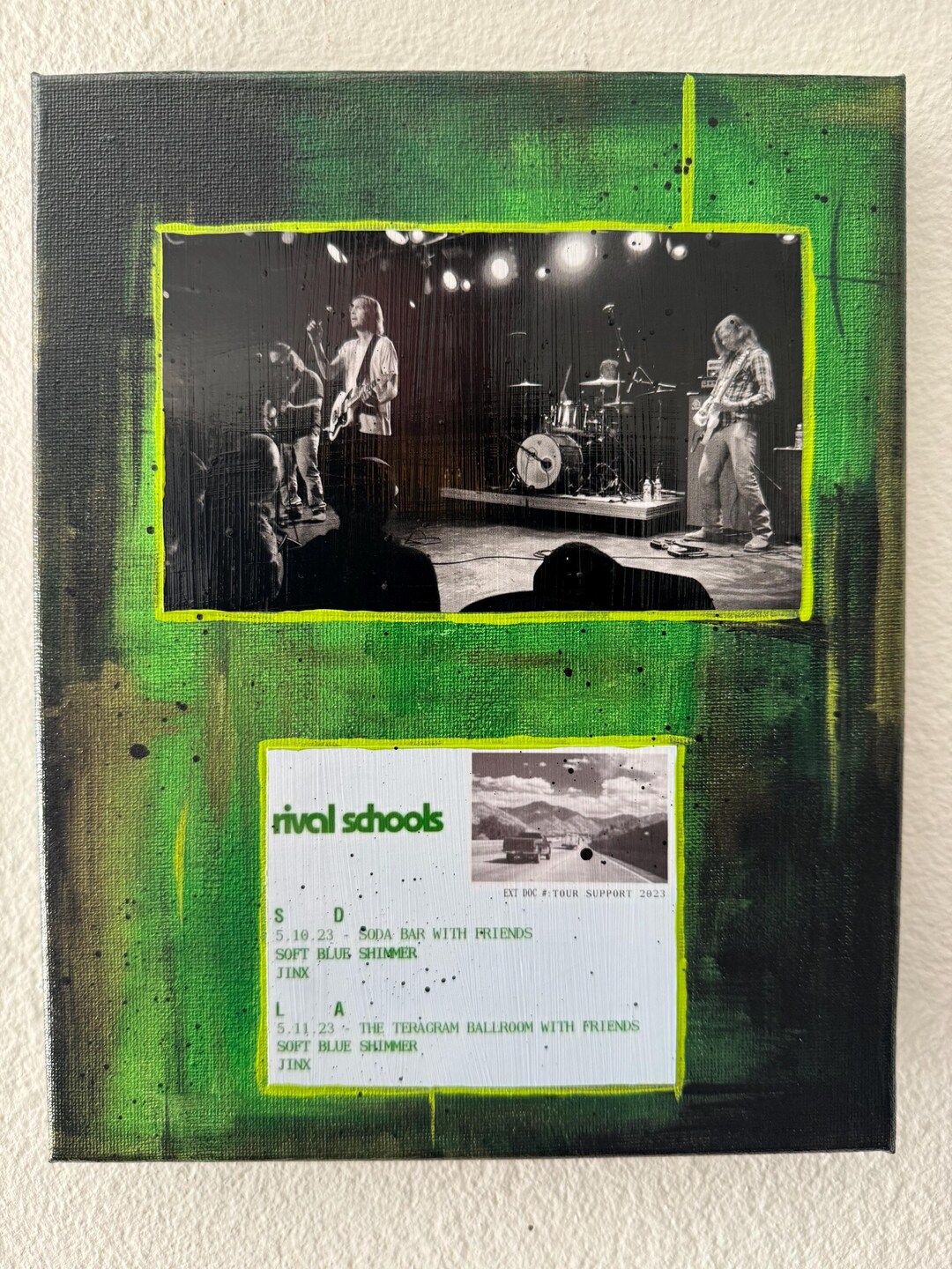 Rival Schools 8x10 Photo Canvas - Flyer Series (ready to Hang) - Etsy