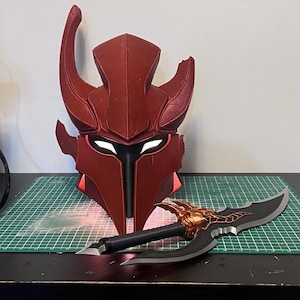 Igris the Bloodred Wearable Helmet for Solo Leveling Cosplay - Etsy