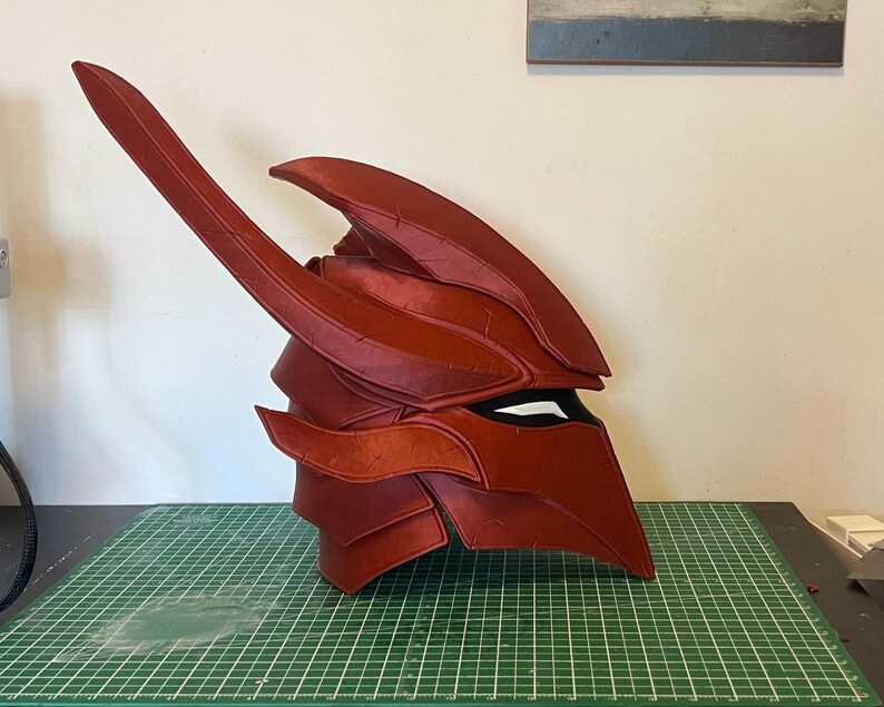 Igris the Bloodred Wearable Helmet for Solo Leveling Cosplay - Etsy