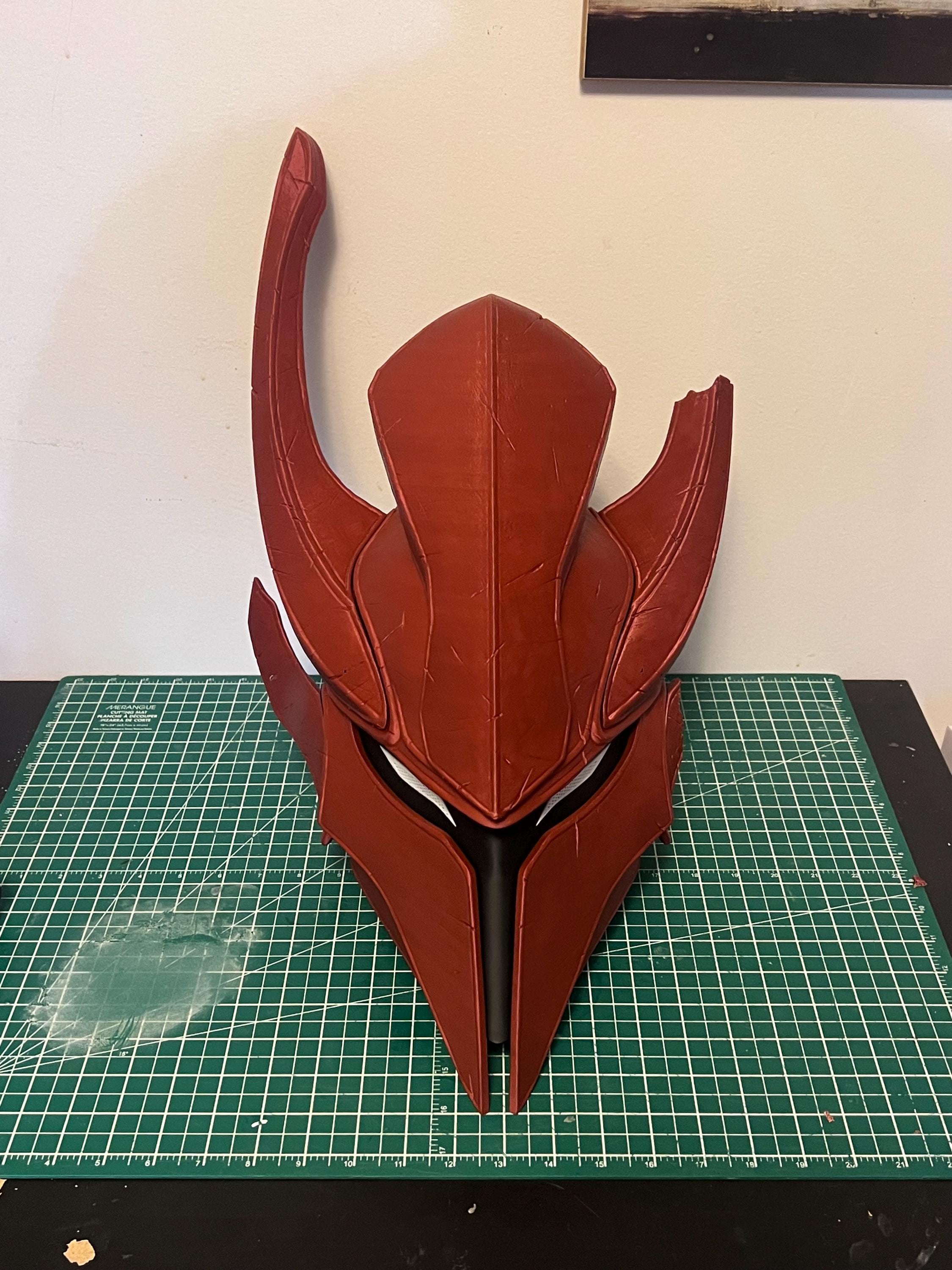 Igris the Bloodred Wearable Helmet for Solo Leveling Cosplay - Etsy