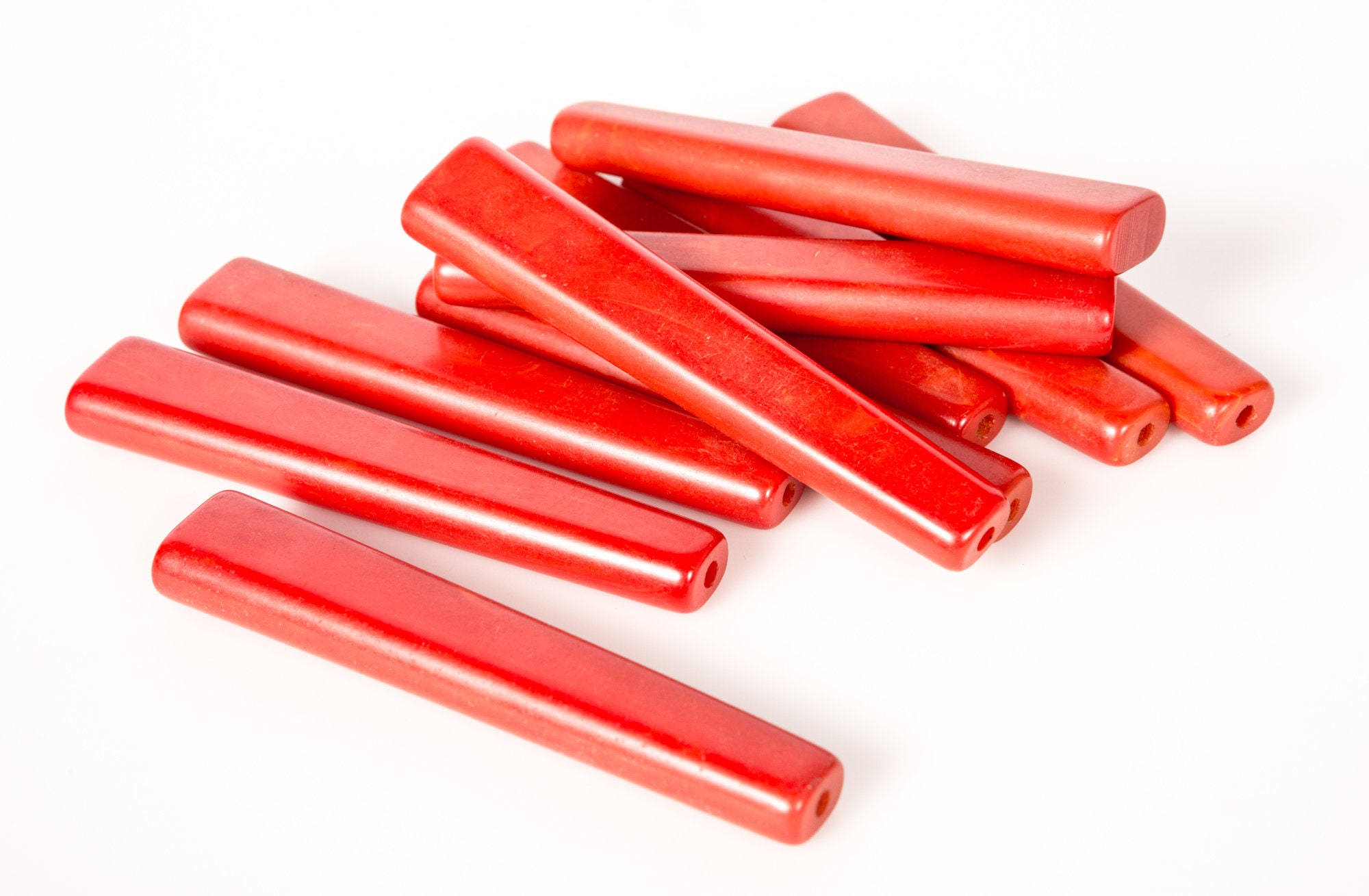 Antique American Red Catalin Bakelite 10 Bars 9 Mm / 122 Gram - Etsy