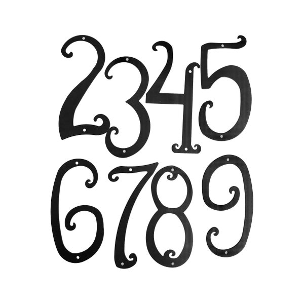 Antique House Numbers - Etsy