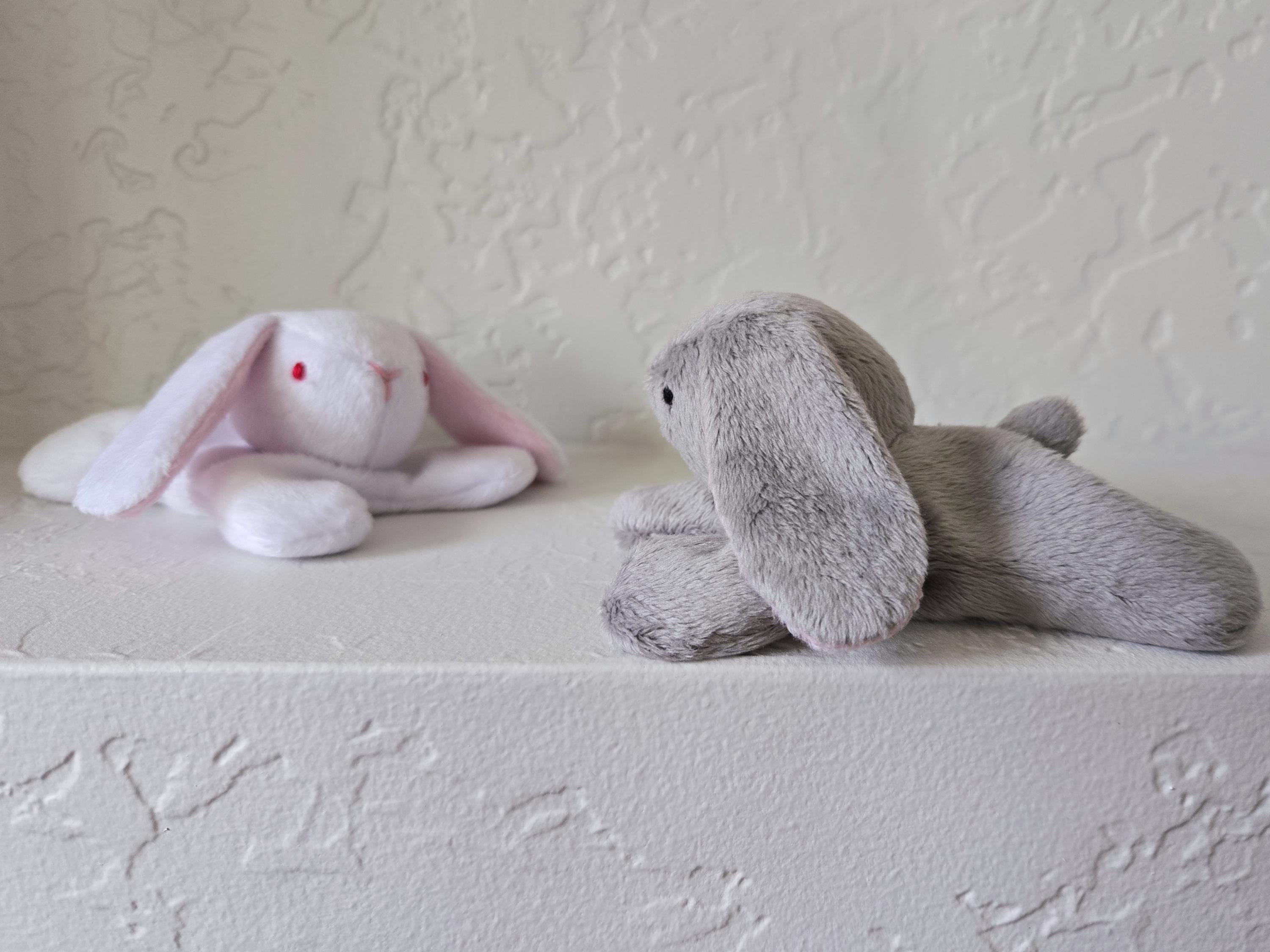 Mini Bean Bunny Plushie PDF Sewing Pattern and Illustrated Instructions ...
