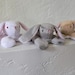 Mini Bean Bunny Plushie PDF Sewing Pattern and Illustrated Instructions ...