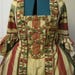 Striped Silk Sacque Back Gown Sz 14-16 - Etsy