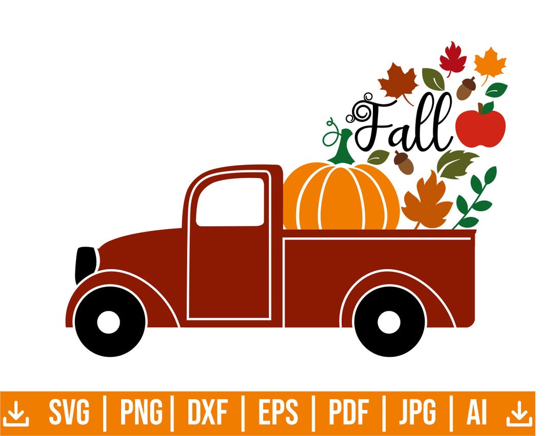 Fall Svg, Fall Jeep Svg, Pumpkin Svg, Autumn Svg, Fall Leave Svg, Leave ...
