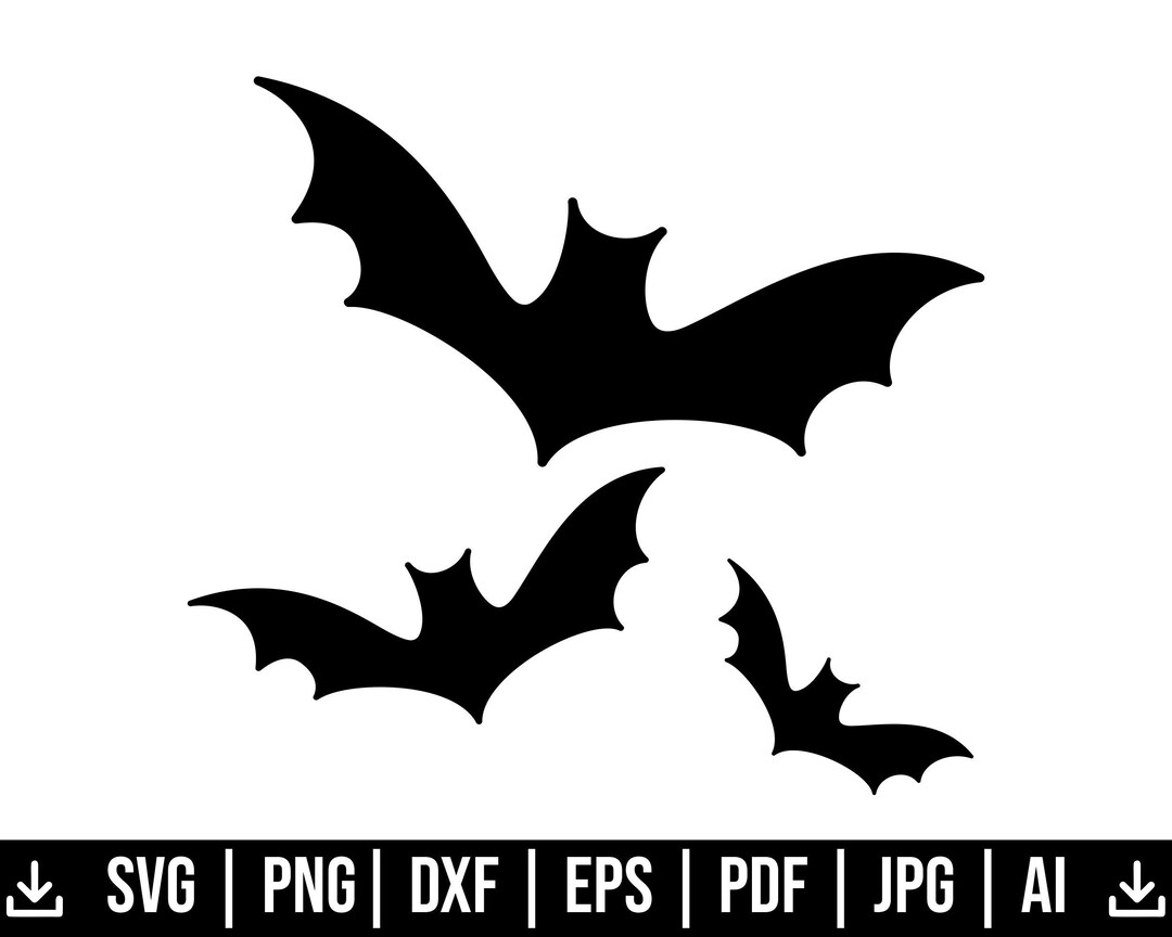 Halloween Bat Svg, Bats Svg, Halloween Svg, Sublimation Design, Cut ...