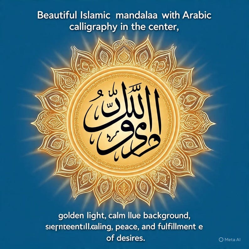 Islamic Marriage Love Taweez Set | Water Neck Ism E Azam | Digital ...