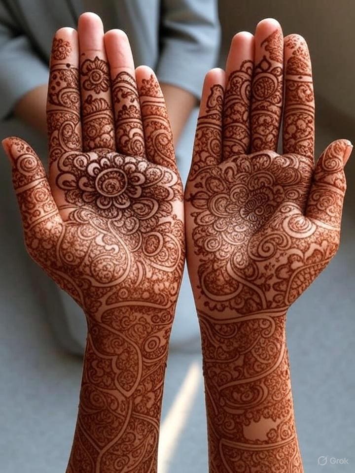 Printable Henna Mehndi Designs: Bridal & Festival Art (PDF Download) - Etsy