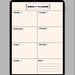 Weekly Planner Printable - Simple One-page Weekly Schedule for Tasks ...