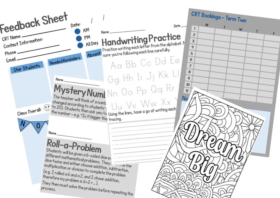 Relief Ready: the Ultimate Relief Teacher Handbook - Etsy