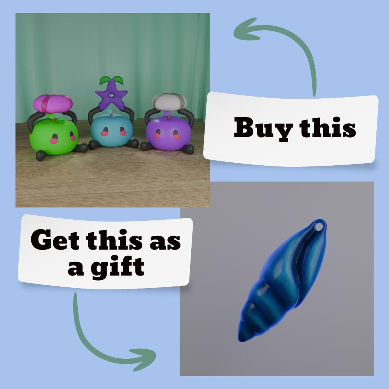 Junimo 3D Print File – STL Model for 3D Printer, Stardrop & Bundle ...