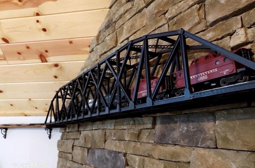 O Scale Truss Bridge 49.125” Long! Massive Bridge “unassembled Kit” - Etsy